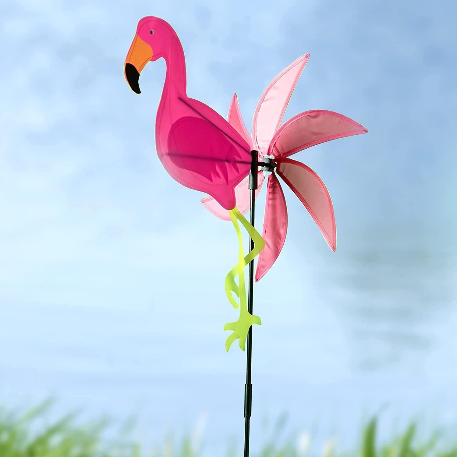 VelkoobchodČesko.cz. Větrník na zahradu - plameňák